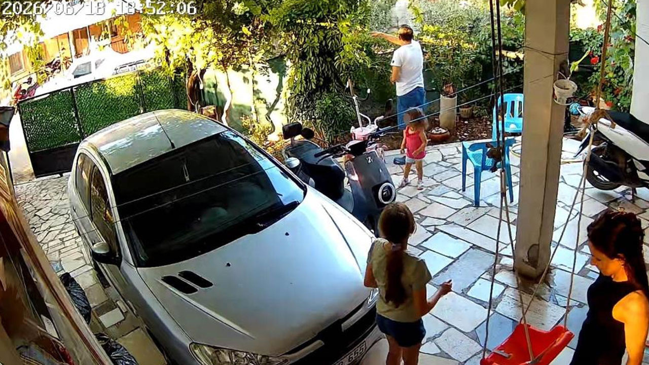 "Bahçe kapısı ses çıkarıyor" cinayeti! Kamera görüntüleri ortaya çıktı ...